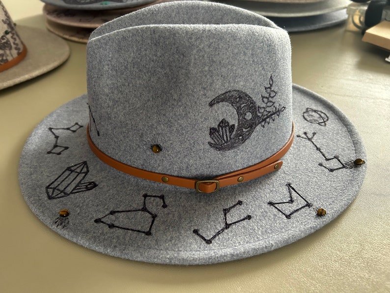 Constellations Fedora Hat - Etsy