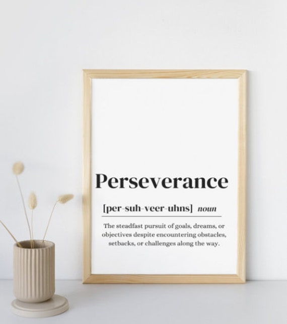 Perseverance Poster Making