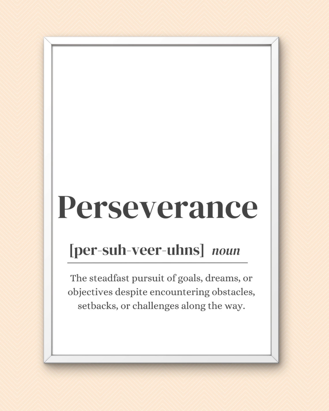 Perseverance, Perseverance Poster, Perseverance Definition, Home Office ...