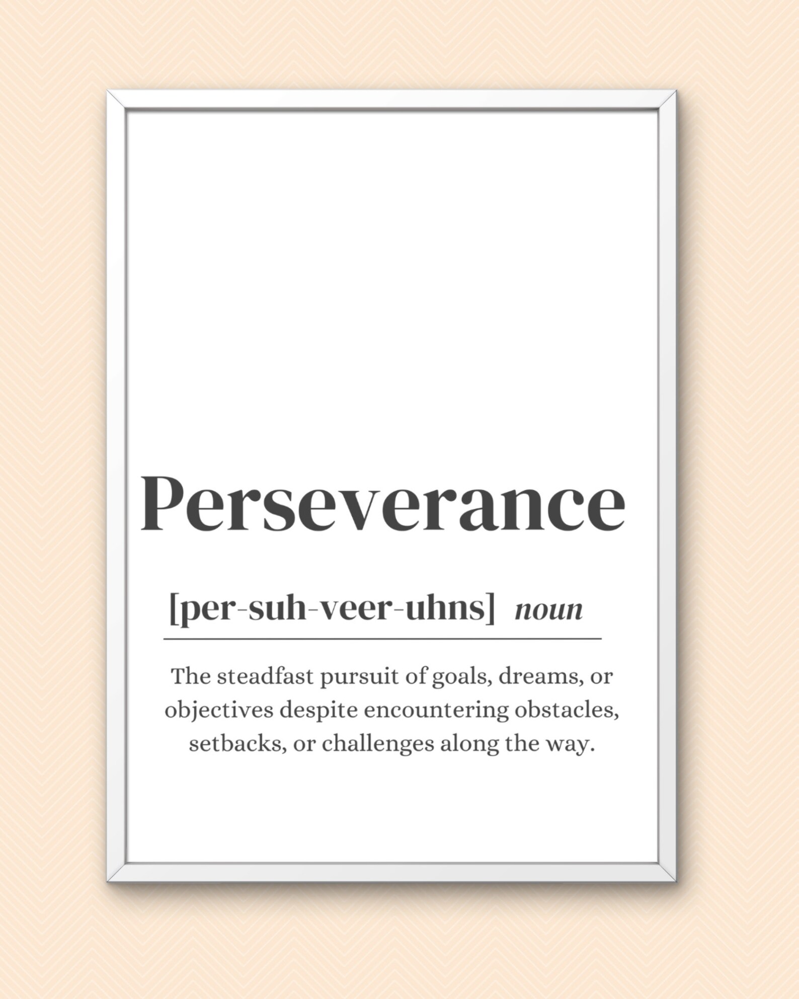 Perseverance, Perseverance Poster, Perseverance Definition, Home Office ...