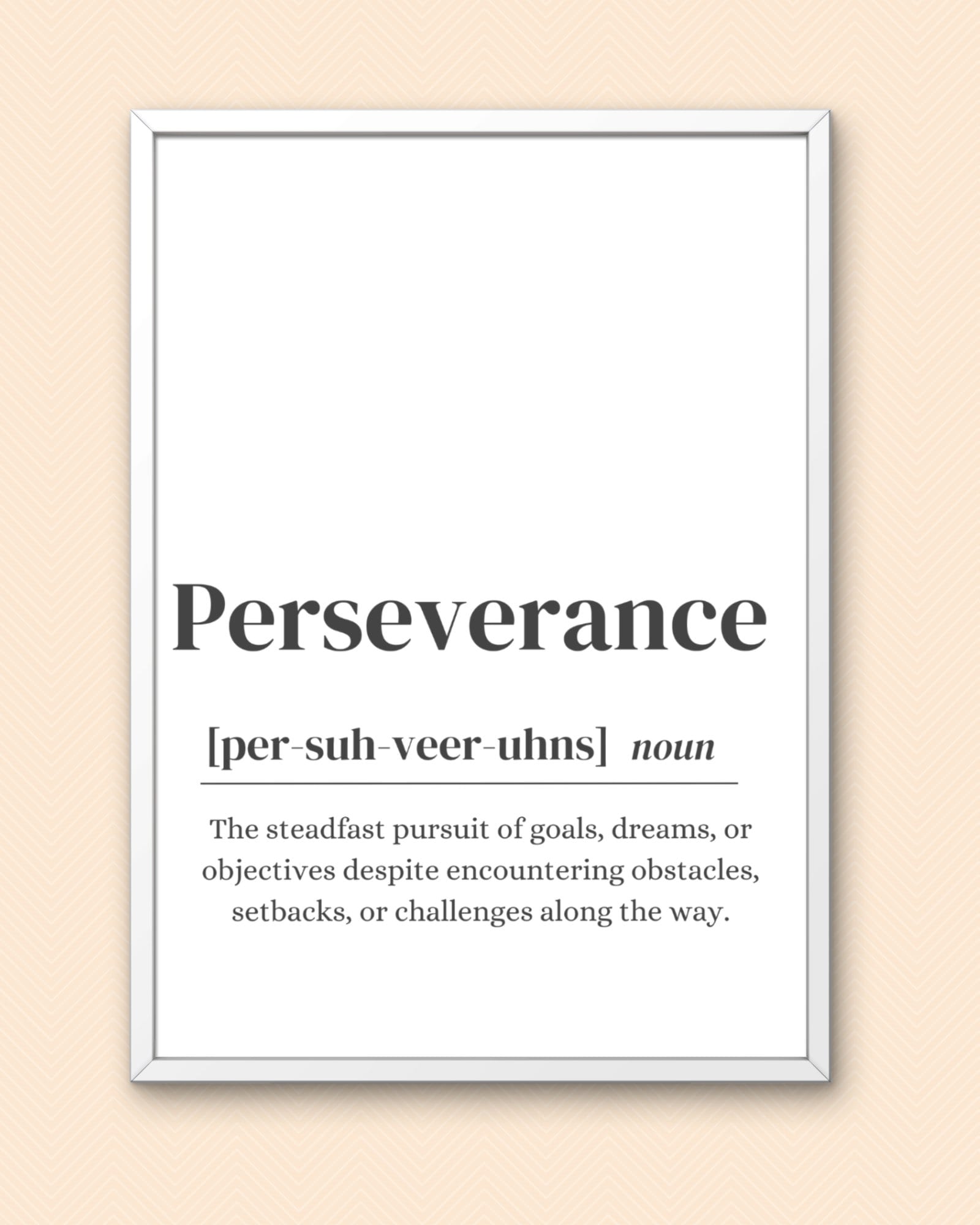 Perseverance, Perseverance Poster, Perseverance Definition, Home Office ...