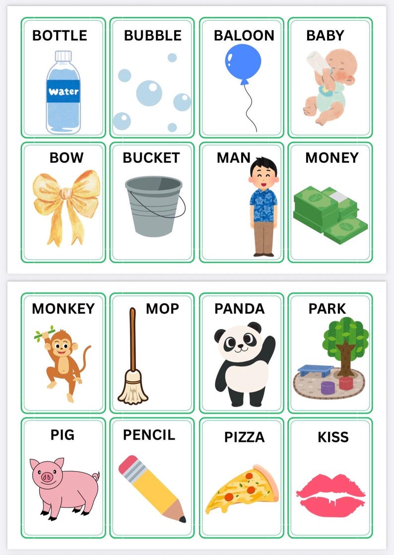 Articulation Flash Cards | Speech Sound Practice at Home - Etsy