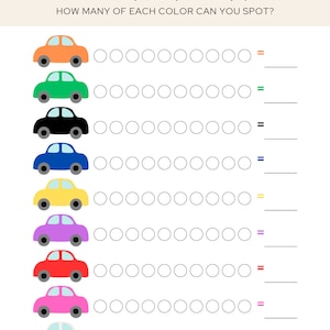 Rev up the Fun: Road Trip Printables for Happy Kids - Etsy