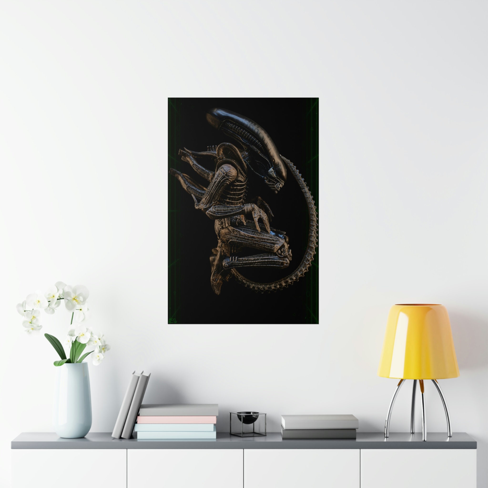 The Alien Poster - Etsy