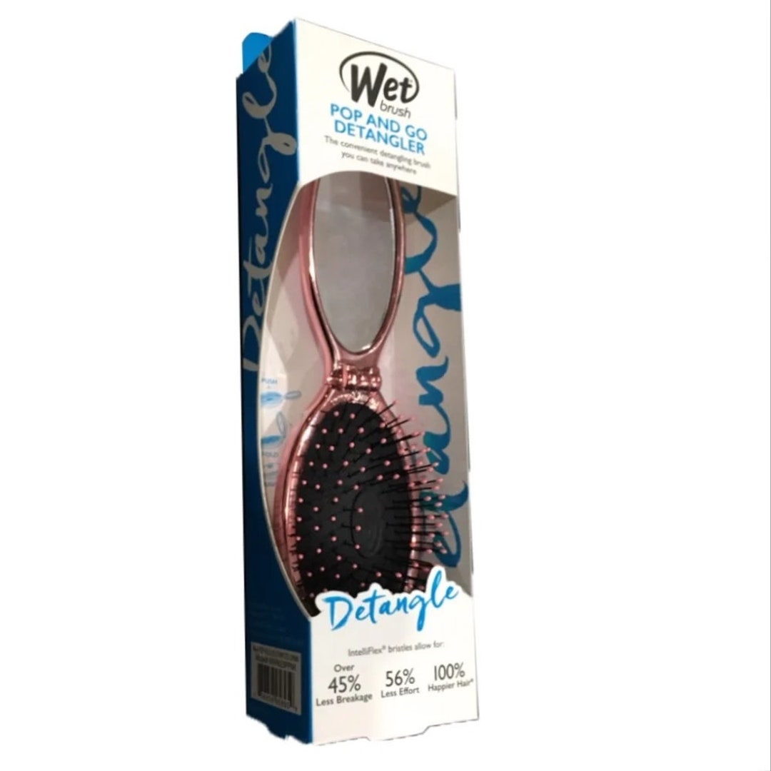 Wet Brush Pop and Go Detangler Rose Gold for All Hair Types for Women ...