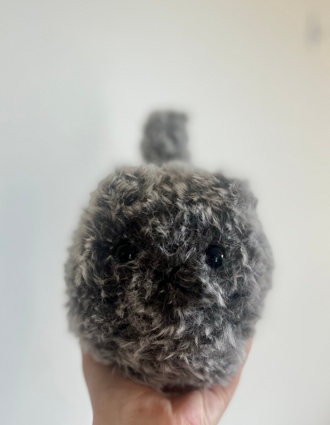 Crochet Fluffy Loaf Cat Plushie - Etsy