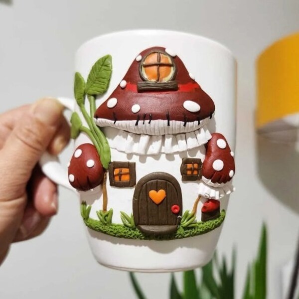 Polymer Clay Mug - Etsy