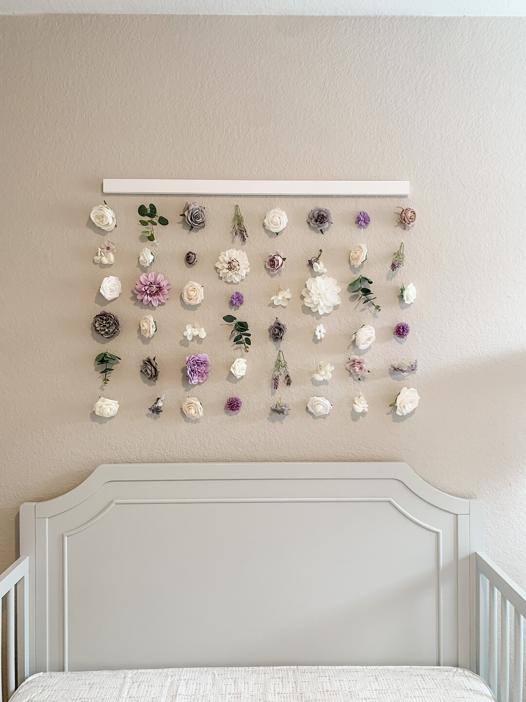 Hanging Flower Wall, Flower Decor, Floating Flower Wall, Flower Decor ...