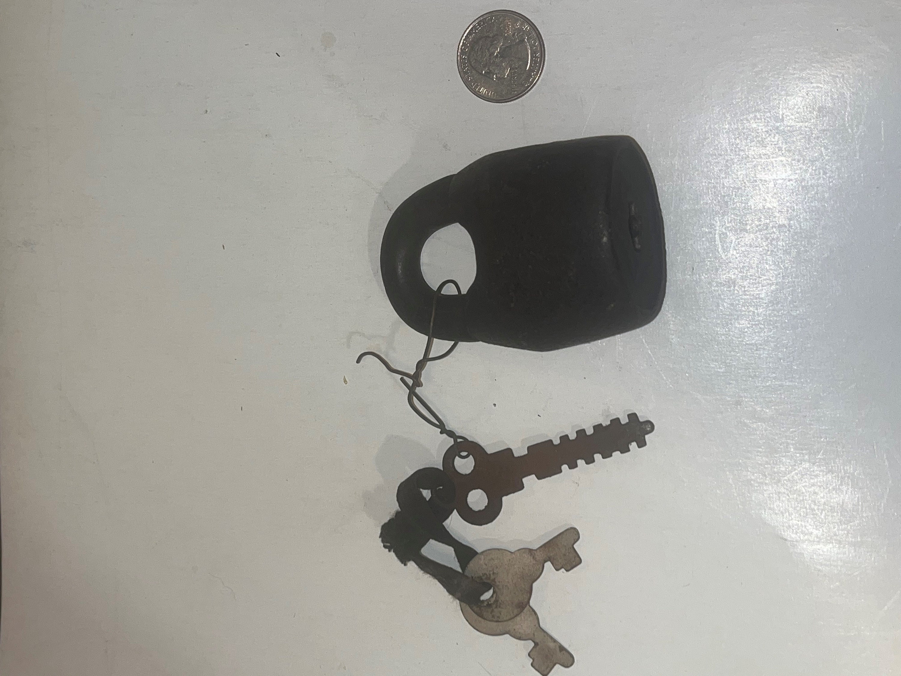 Antique Cast Iron Star Padlock With Keys - Etsy