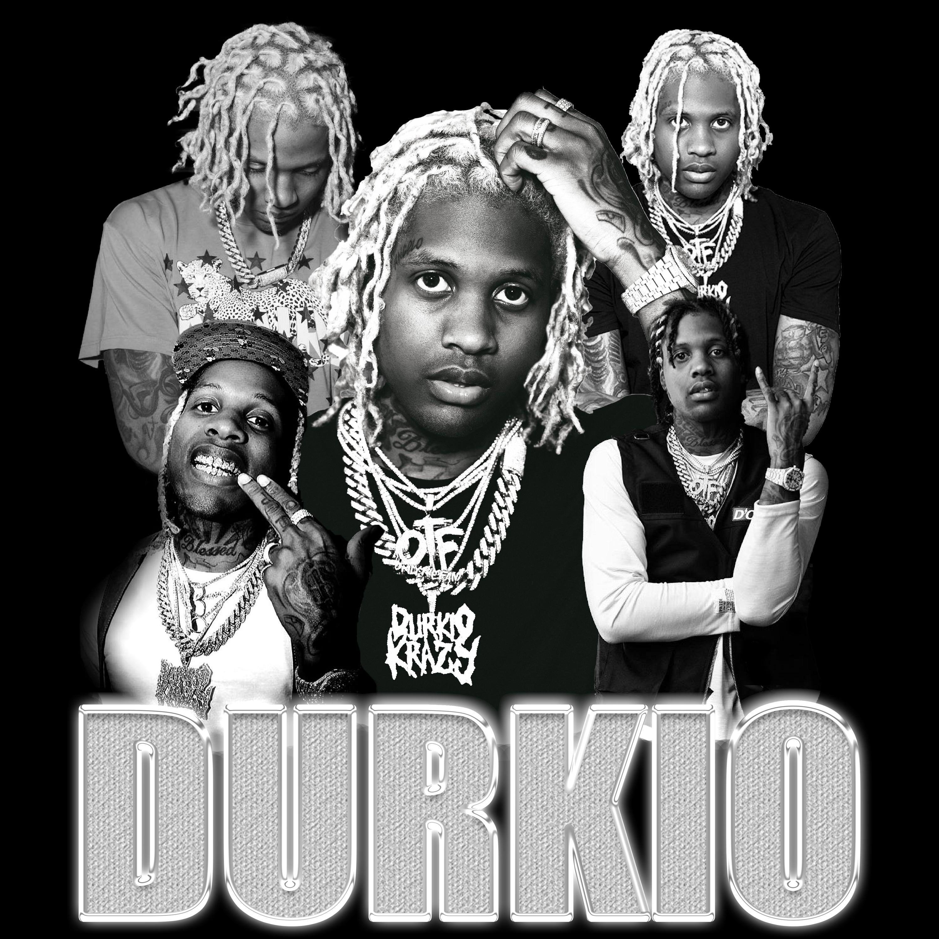 Lil Durk Ready to Print Rap T Shirt Design Print Ready Lil Durk Graphic ...