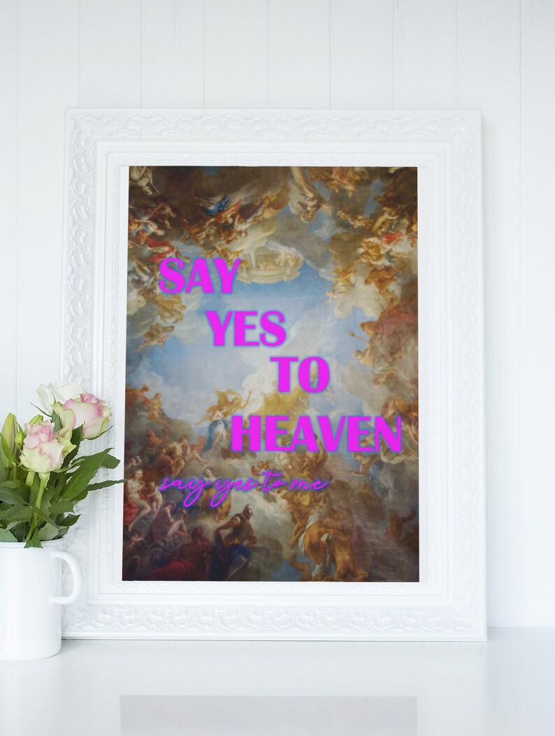 Lana Del Rey Say Yes to Heaven Poster DIGITAL PRINT - Etsy