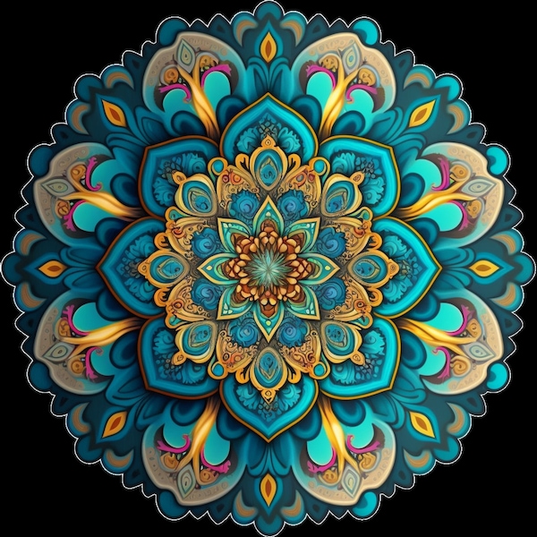 Mandala Wall Art - Etsy