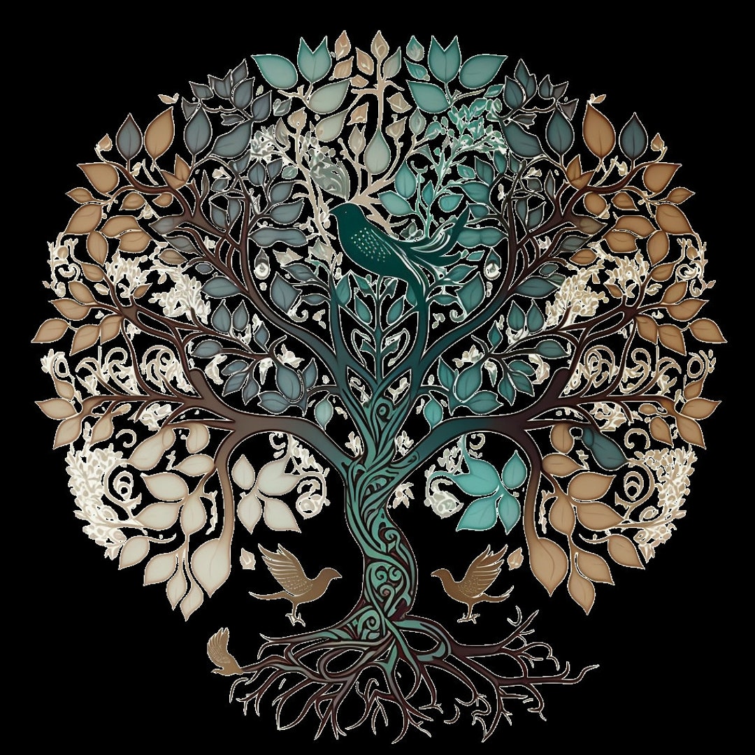 Unique Tree of Life Clip Art Digital Tree of Life Graphic Design PNG - Etsy