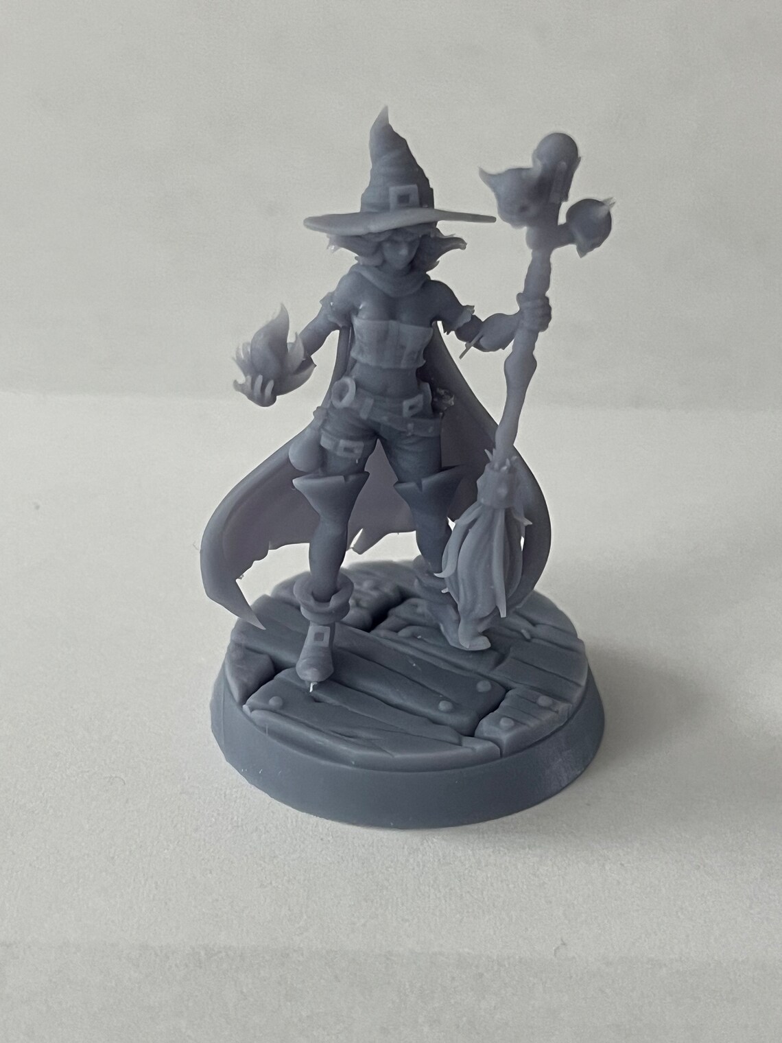 3D Printed Miniatures 4k Resin Printer Witch Set Fantasy RPG Miniatures ...