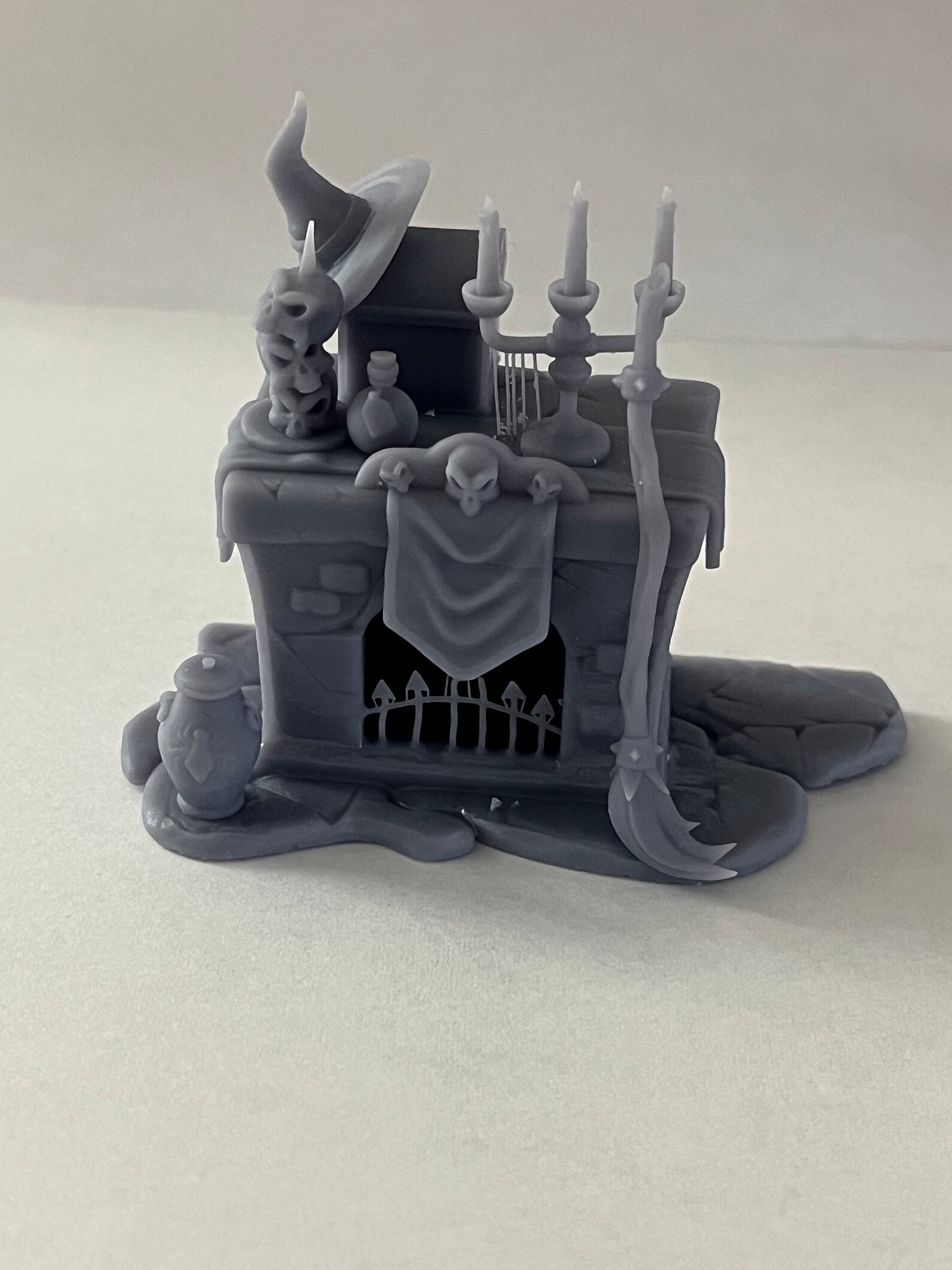 3D Printed Miniatures 4k Resin Printer Witch Set Fantasy RPG Miniatures ...