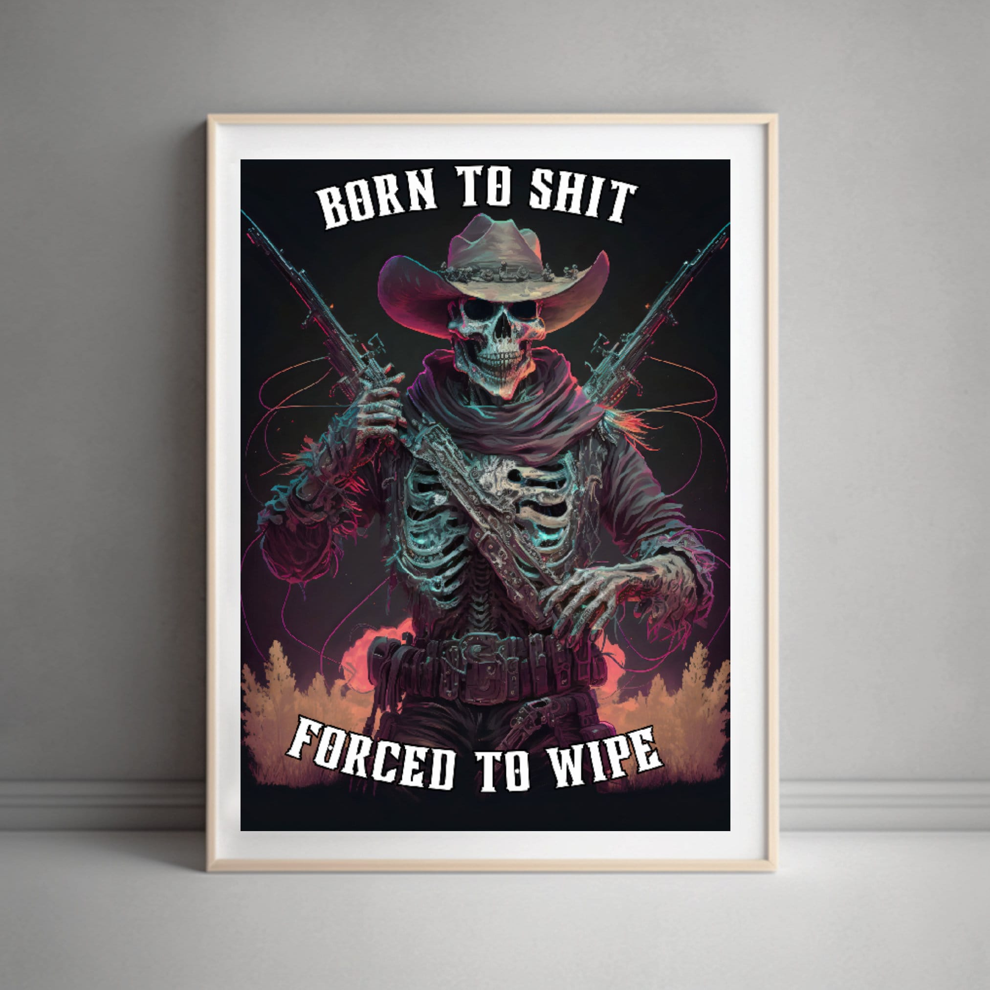 Born to Shit Forced to Wipe Bathroom Funny Poster ,funny Bathroom Art ...