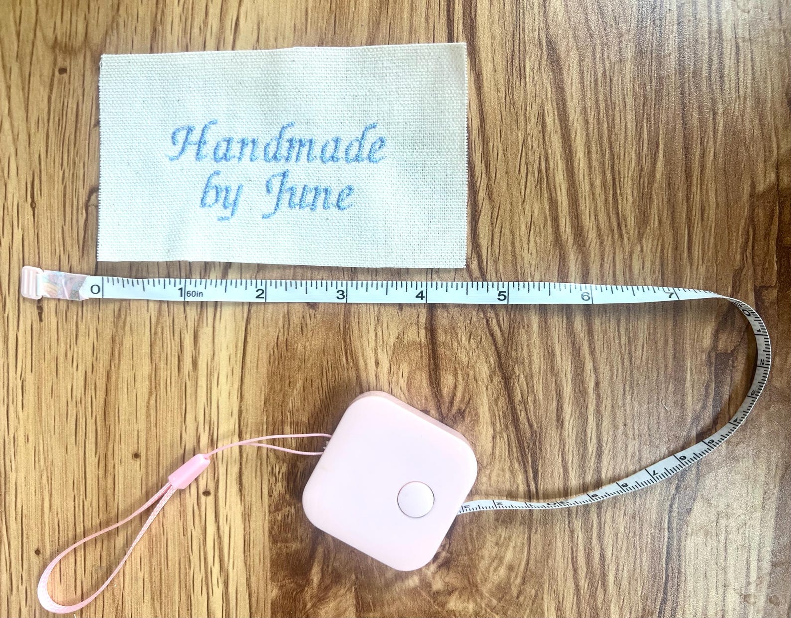 Embroidered Handmade by Labels, Personalized Canvas Labels, Custom ...