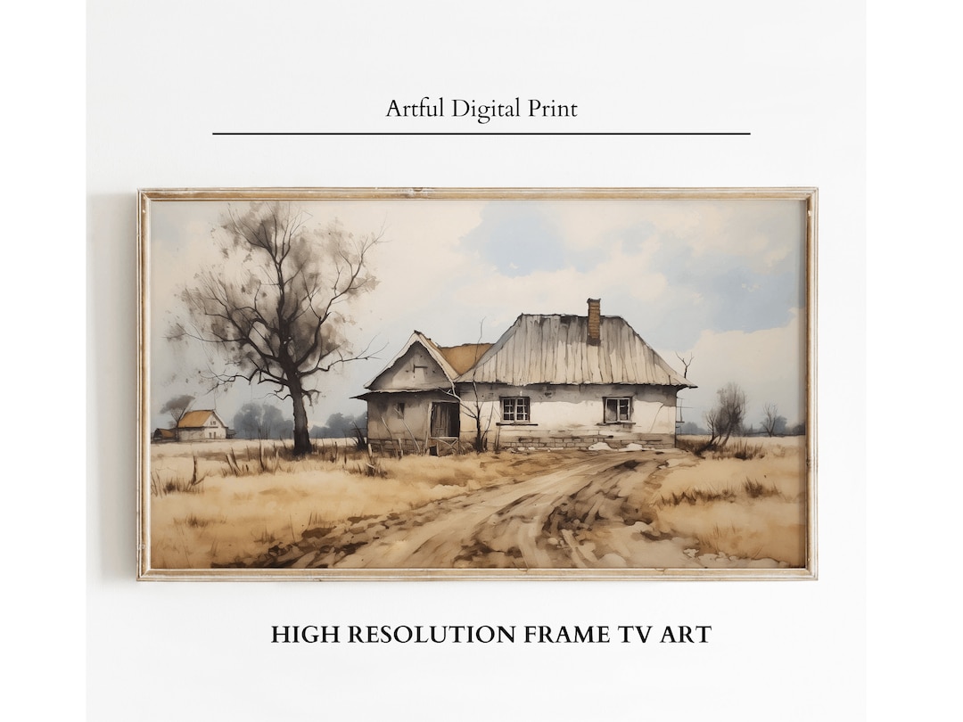 Samsung Frame TV Art, Vintage Farmhouse, DIGITAL Download, High ...