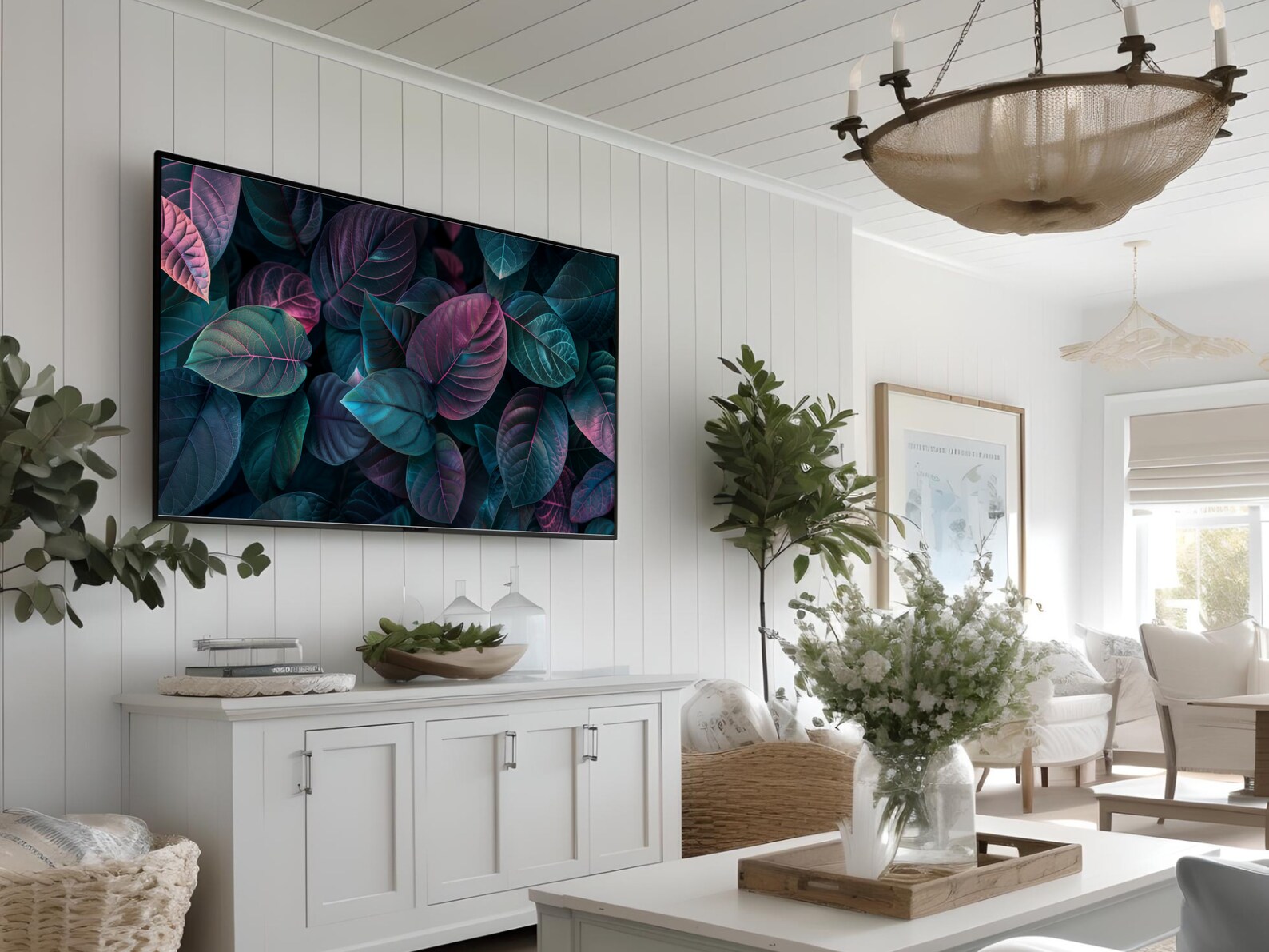 Dynamic 4k Frame TV Art, Abstract Samsung Frame Tv Art, Trendy Digital ...