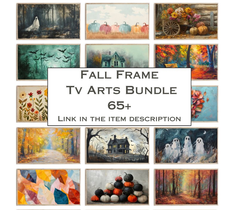Fall Flowers Pumpkin TV Art, Autumn Samsung Frame Tv Art, Textured Tv ...