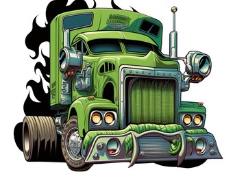 Monster Truck Clip Art Bundle - Etsy