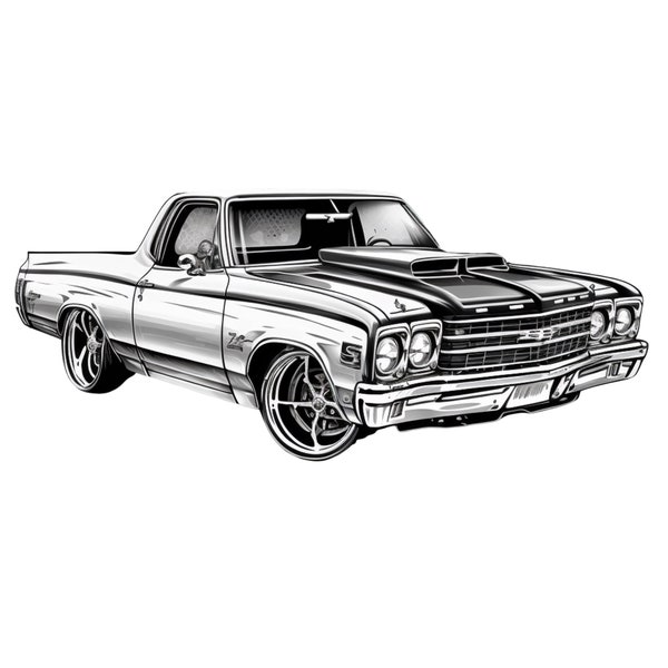 El Camino Clip Art - Etsy Canada