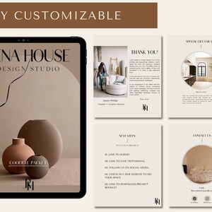 Interior Design Client Goodbye Packet Template, Interior Design ...