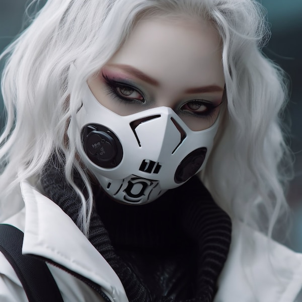 Futuristic Mask - Etsy