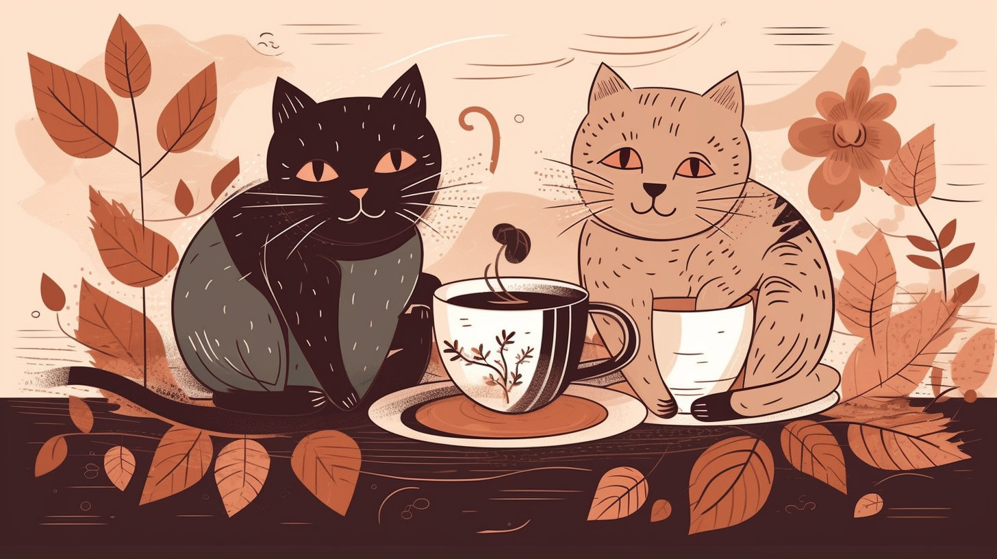Cats and Coffee Images - Etsy