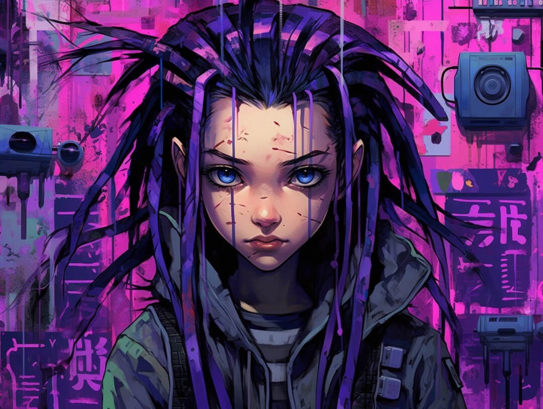 Anime Techno Characters - Etsy