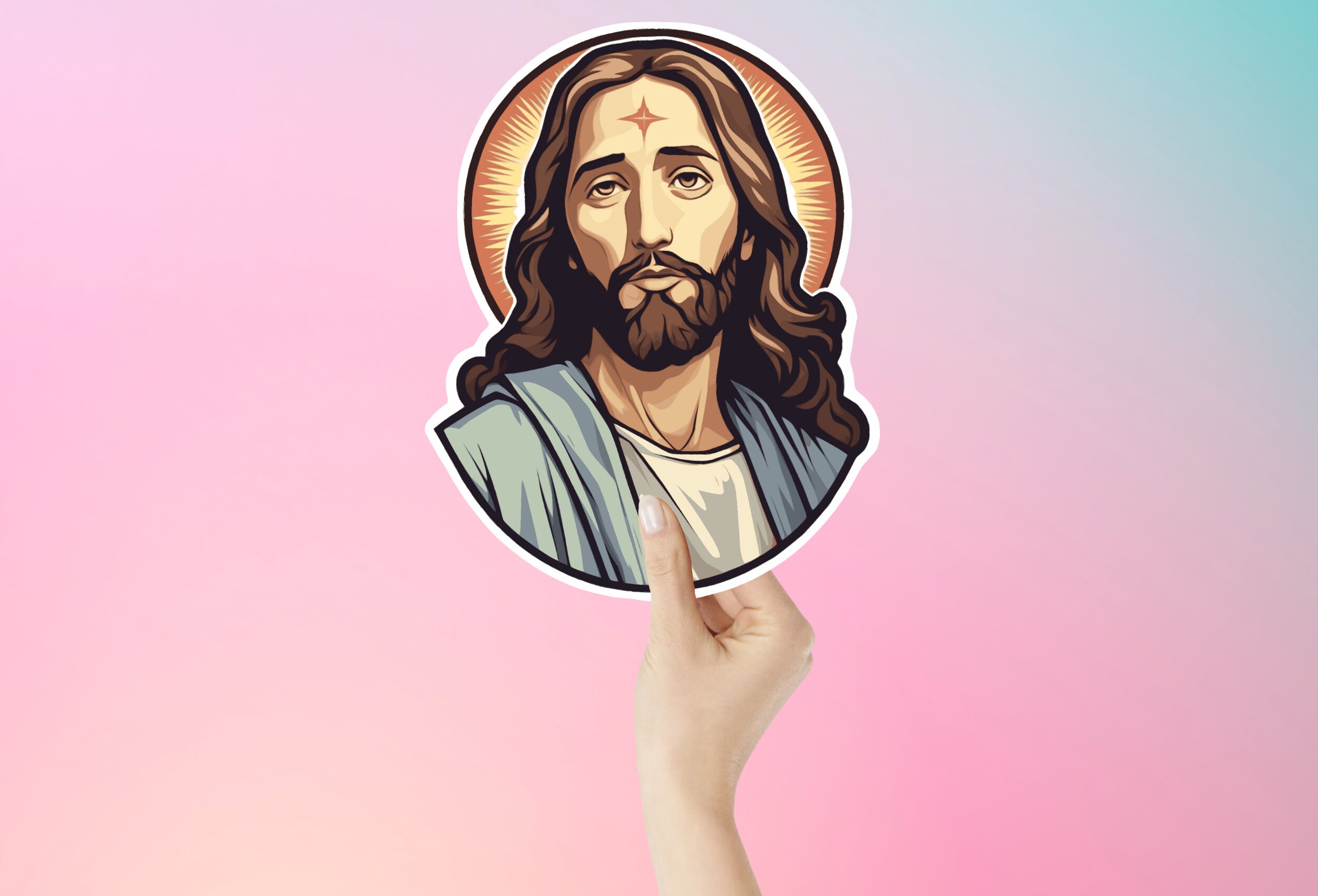 Jesus PNG Sticker Bundle 13 Christian PNG Bundle Jesus - Etsy