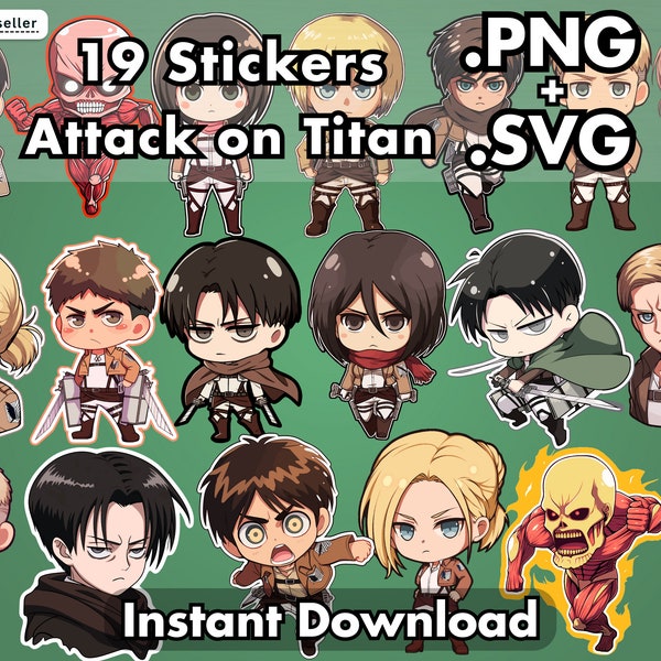 Shingeki No Kyojin - Etsy
