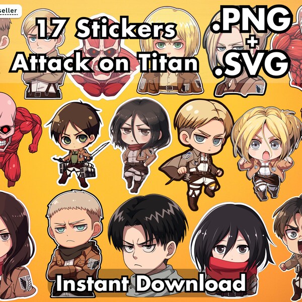 Shingeki No Kyojin - Etsy
