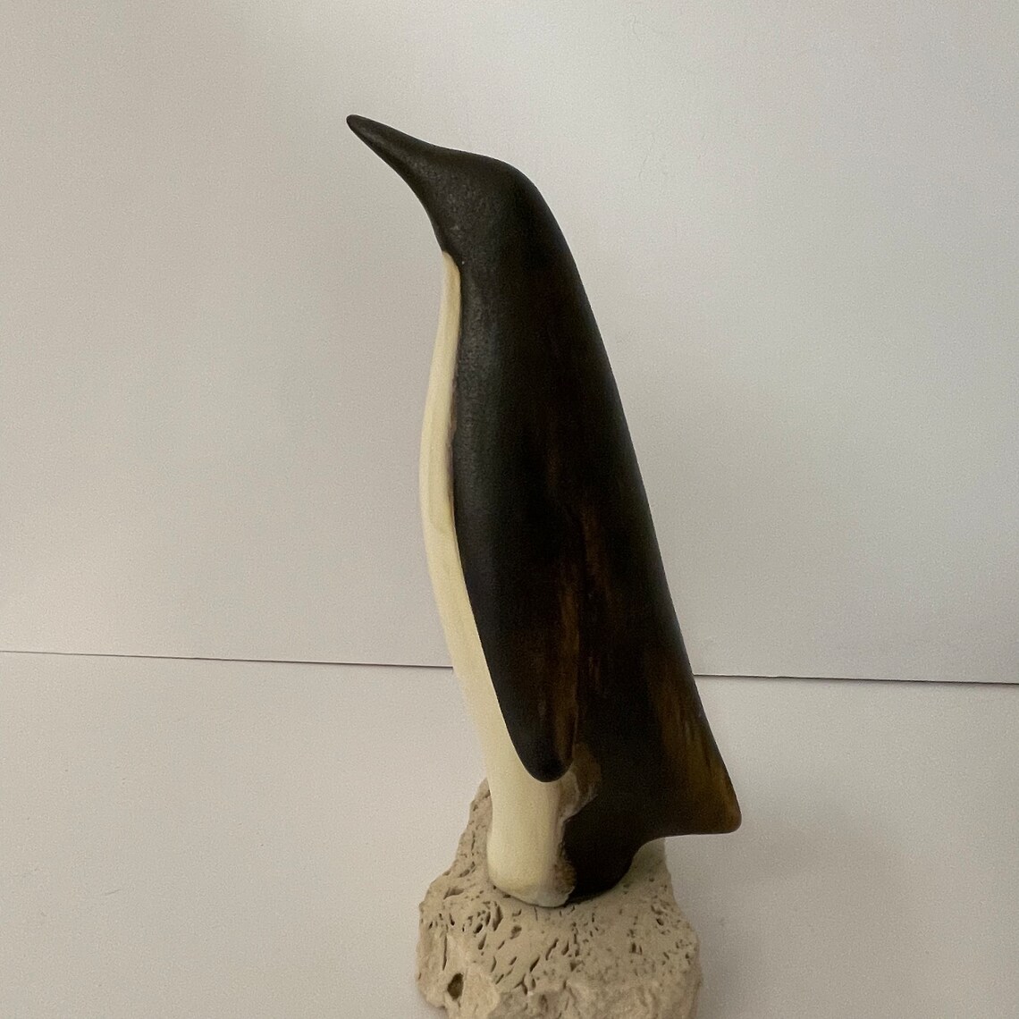 VTG Retro Ceramic Standing Penguin Studio Art Pottery Figure Hand ...