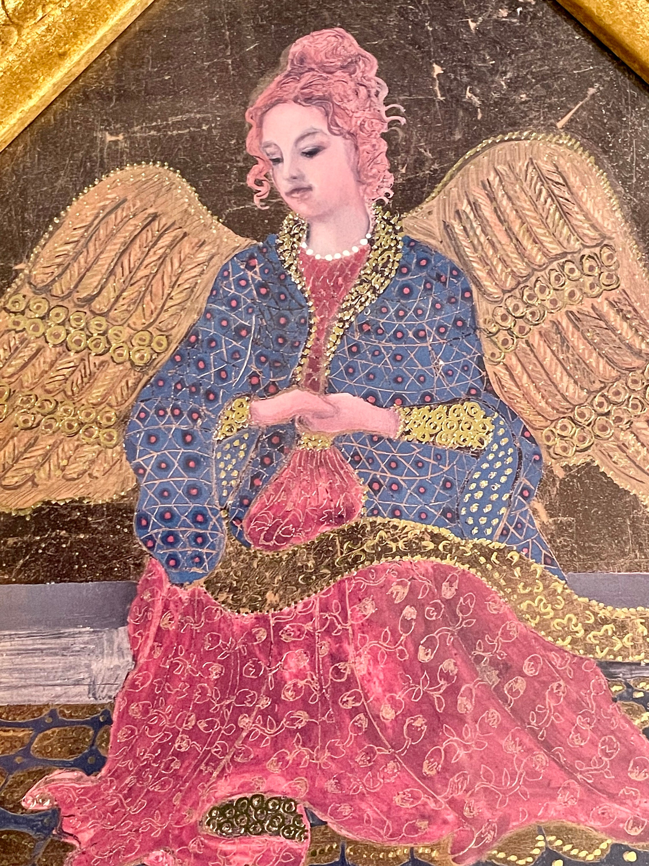 Vintage Kay Jacksons Guardian Angel of Liberty 1993 Gilded Art Print, 6 ...