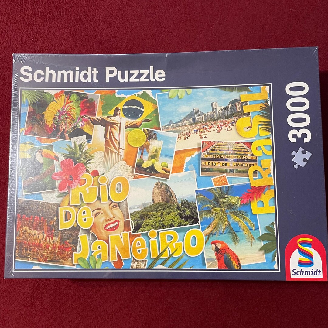 SCHMIDT 3000 Piece Jigsaw Puzzle “ Rio De Janeiro”, New Old Stock ...