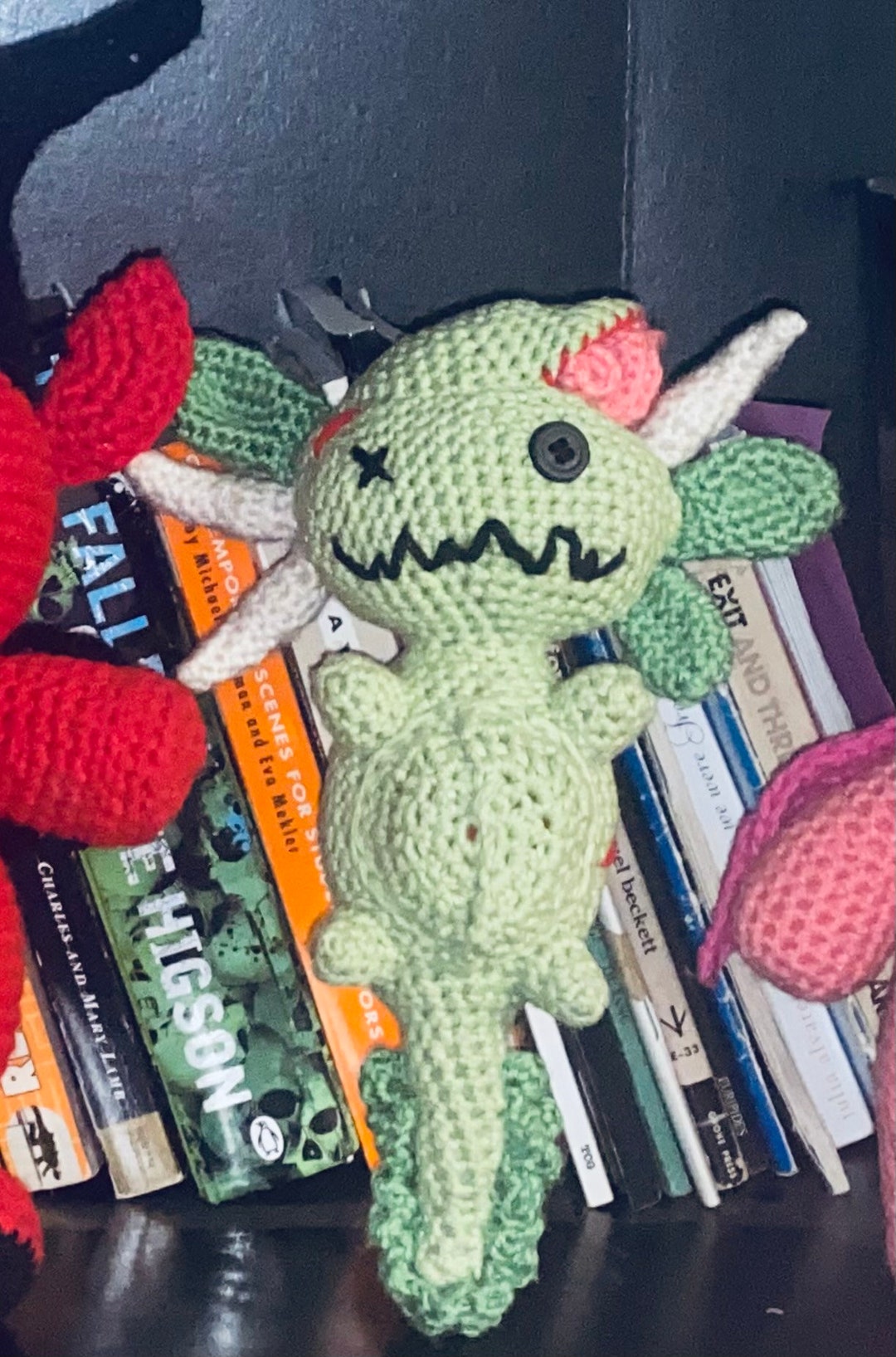 Gutsy Zombie Axolotl - Etsy