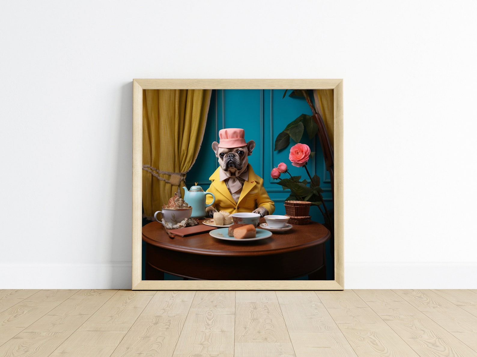 Elmer, French Bull Dog, French Bulldog Prints, French Bulldog Wall Art ...