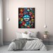Xrank, Graffiti Wall Art, Graffiti Wall Art Canvas, Modern Graffiti ...