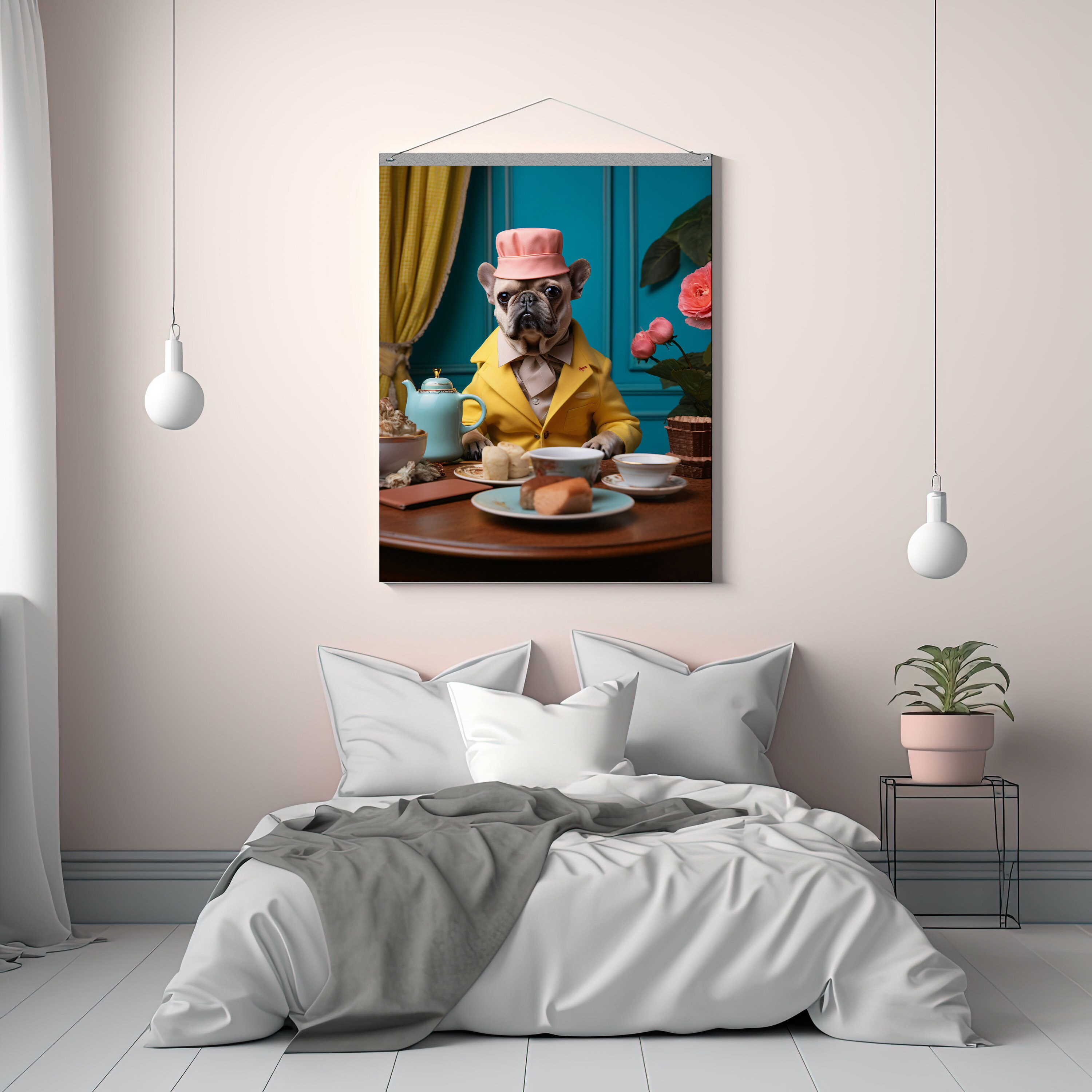 Elmer, French Bull Dog, French Bulldog Prints, French Bulldog Wall Art ...