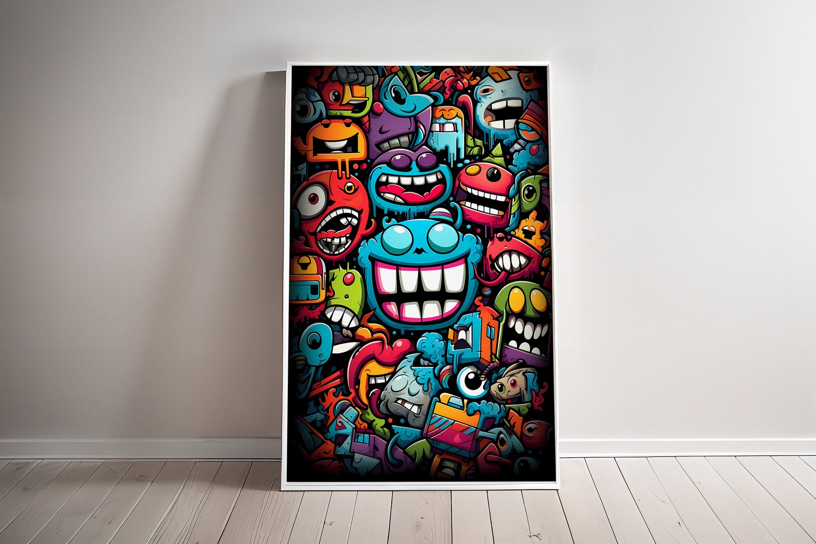 Xrank, Graffiti Wall Art, Graffiti Wall Art Canvas, Modern Graffiti ...