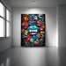 Xrank, Graffiti Wall Art, Graffiti Wall Art Canvas, Modern Graffiti ...