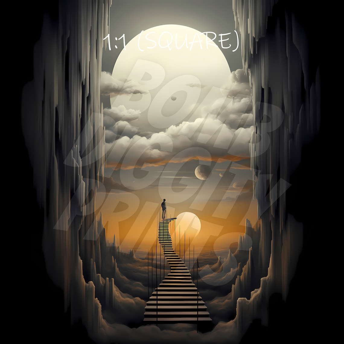 Cave of Curiosity Surreal Art Surreal Wall Art Surreal Art - Etsy