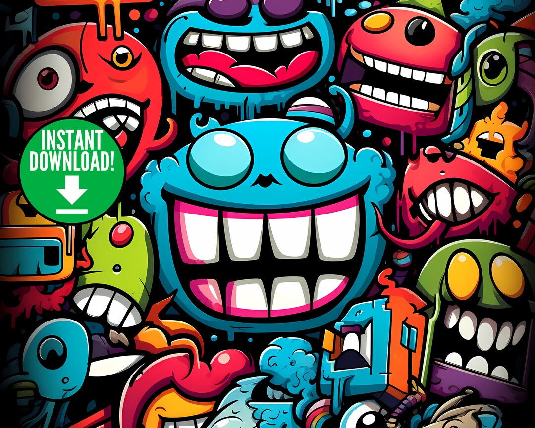 Xrank, Graffiti Wall Art, Graffiti Wall Art Canvas, Modern Graffiti ...