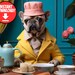 Elmer, French Bull Dog, French Bulldog Prints, French Bulldog Wall Art ...