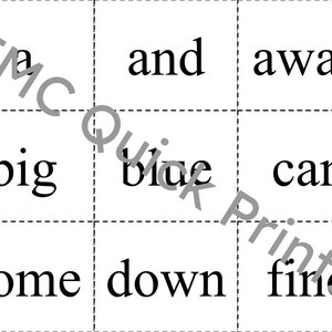 Pre-k Sight Word Flashcards | Dolch Sight Words | Preschool Flashcards ...