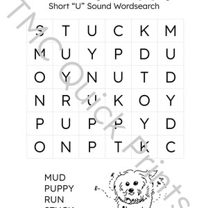 Vowel Sound Wordsearches | 10 Printable Puzzles for Kids! | Long and ...