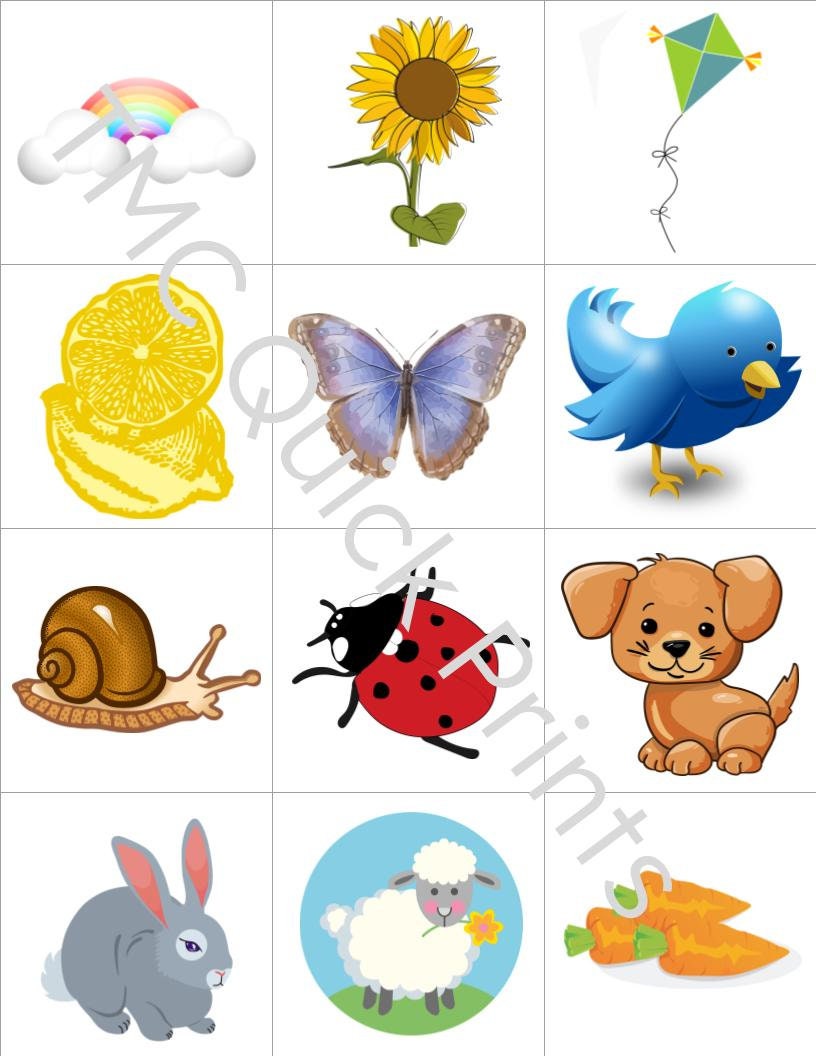 Spring BINGO Party Game Printable Bingo Game for Family Game Night 16 ...