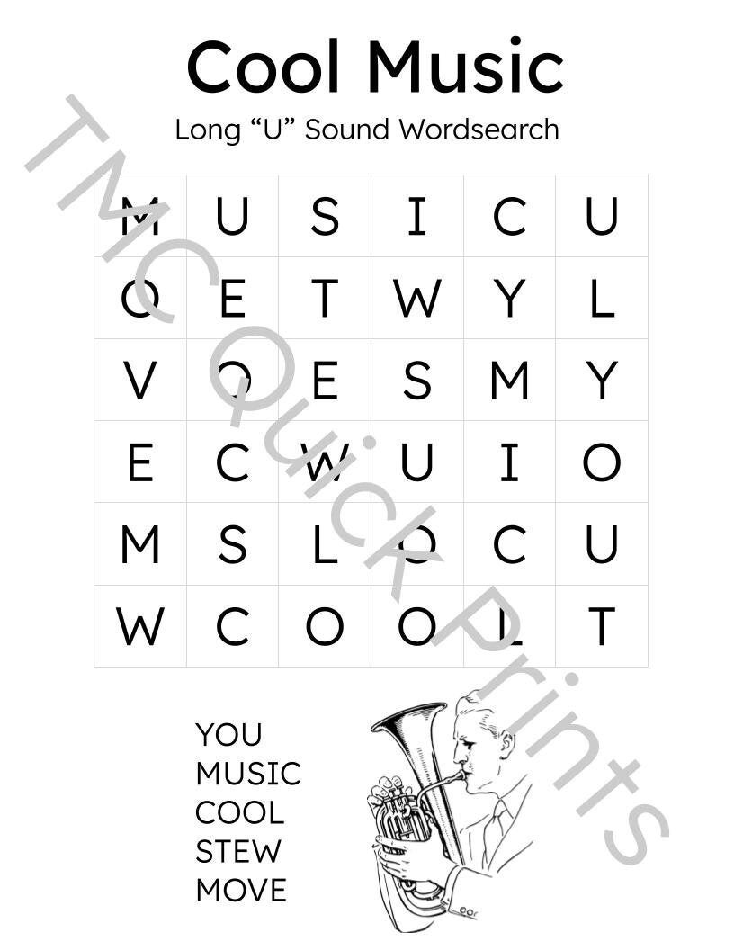 Vowel Sound Wordsearches | 10 Printable Puzzles for Kids! | Long and ...