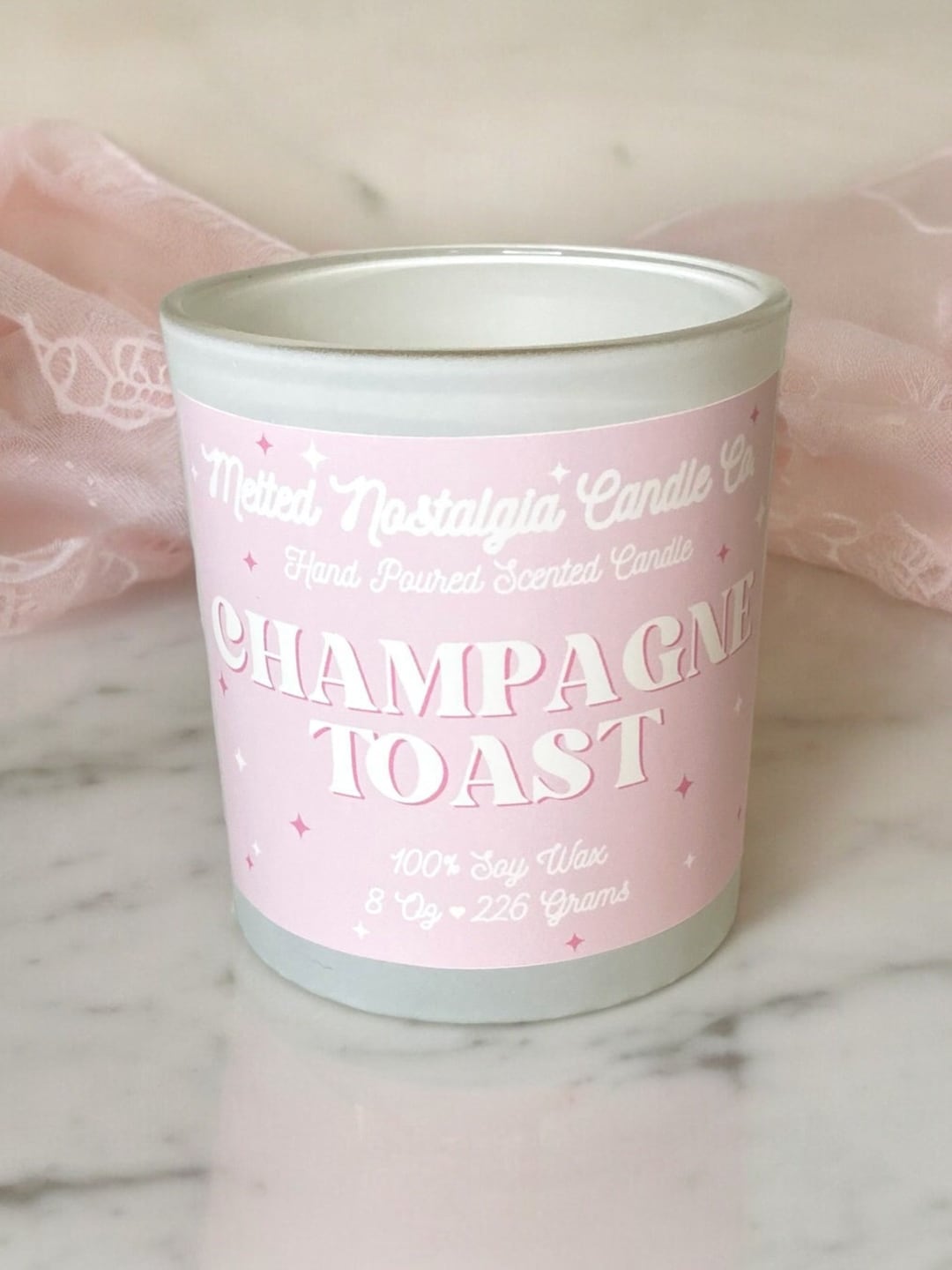 Champagne Toast Candle Handmade Scented Candles Bath and Body Works ...